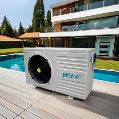 China Instant tankless waterverwarmer zwembad luchtbron warmtepomp elektrisch R32 for sale