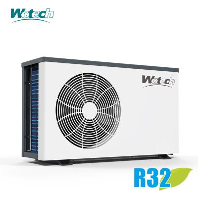 Cina R32 refrigerante 16,3kw riscaldatore di piscina portatile per il riscaldamento piscina con pompa di calore OEM in vendita