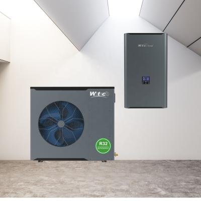 China Air Source Heat Pump Split R32 A+++/A++ Euro Standard for Household Heating and DHW Function for sale