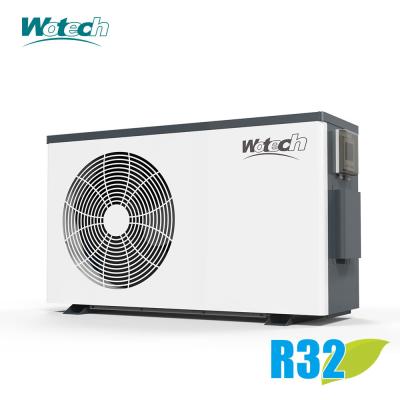 China Super Silent Inverter R32 Swimming Pool Heat Pump Auto defrosting Titanium Heat Exchanger for sale
