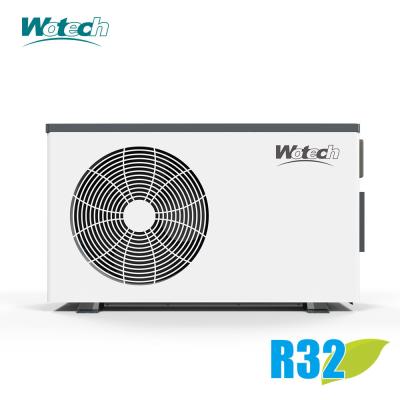 China Super Silent Inverter R32 Swimming Pool Heat Pump Auto defrosting Titanium Heat Exchanger for sale