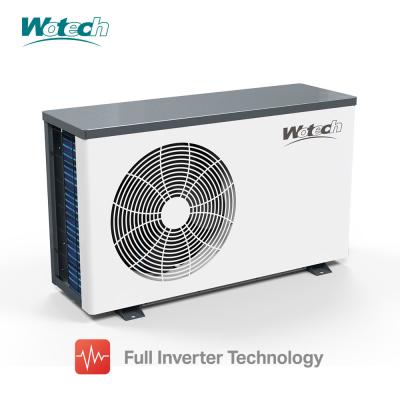 China 2-4m3/h waterstroom Inverter zwembadwarmtepomp met energiebesparende R32 technologie Te koop