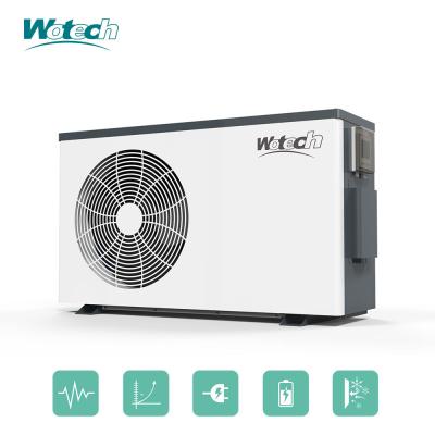 China 2-4m3/h waterstroom Inverter zwembadwarmtepomp met energiebesparende R32 technologie Te koop