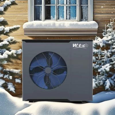 China Euro Standard Wotech 380V 14kw Luft-Wasser-Wärmepumpe Monoblock R32 A / A zu verkaufen