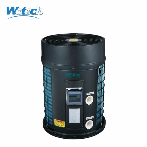 Quality Rotary Compressor R410A Commercial/Residential Air to Water Heat Pump Swimming Pool Heater with 755*258*500mm Dimensions for sale