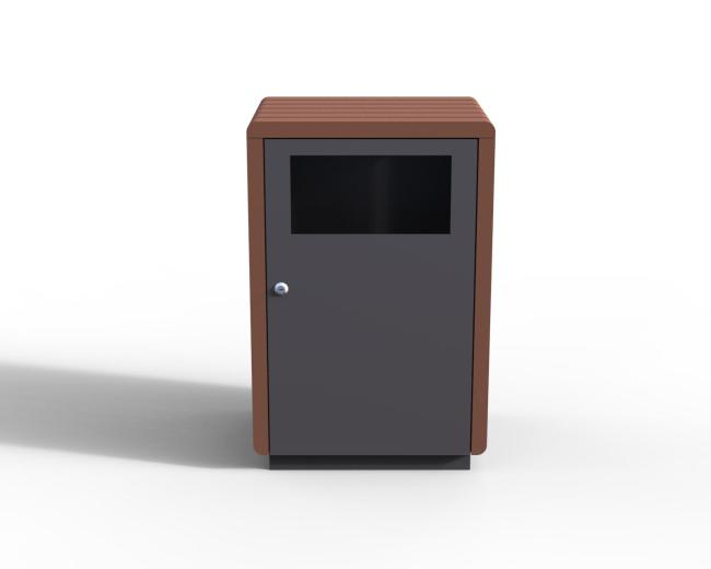 park rubbish bin