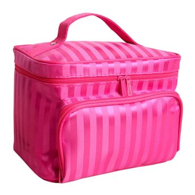China Women Travel Toiletry Bag Cosmetic Makeup Kit Pouch Handbag Organizer Travel Zipper Fashion Cosmetic Pouch Bag With Logo for sale