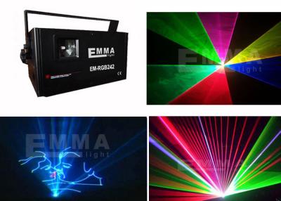 Cina Verde blu rosso-chiaro del laser di Rgb della luce laser dell'attrezzatura domestica di manifestazione in vendita