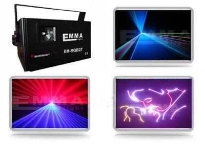 Cina 4000RGB 4 proiettore di manifestazione della luce laser di deviazione standard di RGB ILDA di colore completo di watt in vendita