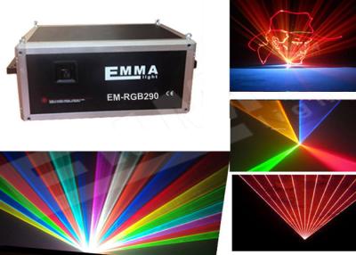 Cina Proiettore di manifestazione di 7W RGB di colore pieno del club della luce laser all'aperto del laser/discoteca in vendita