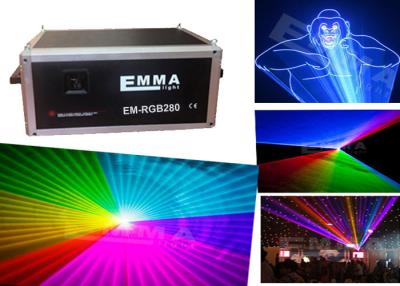 Cina proiettore a macchina/all'aperto di manifestazione della luce laser/laser di animazione di colore pieno di 6w RGB del laser in vendita