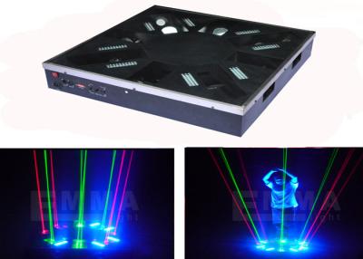 Cina Le luci laser dinamiche di ballo di Rgb del professionista/hanno attraversato l'illuminazione club/della rete in vendita