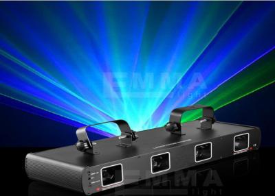 Cina 4 teste raddoppiano la discoteca del club del partito della fase di luci del raggio laser di BLUE&Green DJ in vendita
