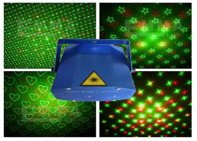 Cina mini spettacolo di luci del proiettore del DJ del partito di discoteca di illuminazione della fase del laser di Musica-control in vendita
