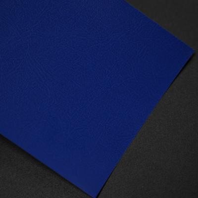 China PVC Coating Cowhide Pattern Smooth Binding Paper Roll Grainy Texture for sale