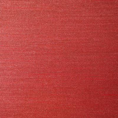 中国 カラー パーソナライズド ローリング PVC コーティング 紙 マット レッド ブラッシュ 粒 販売のため