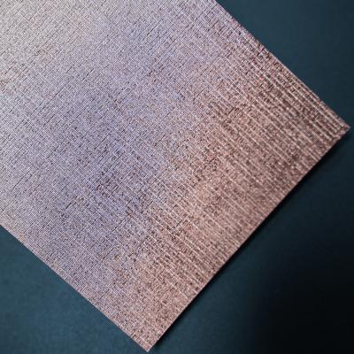 China Gravure Printed Green Certified PVC Coated C1S / C2S Paper Rolls For Sustainable Custom Textured Multi-Color Wrapping for sale