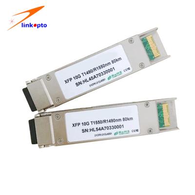 Chine Transmission recto du module 80KM de LC 10G XFP avec l'interface de moniteur diagnostique de Digital à vendre
