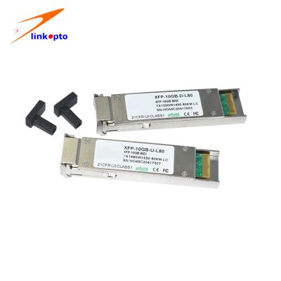 Chine Transmission recto du module 80KM de LC 10G XFP avec l'interface de moniteur diagnostique de Digital à vendre