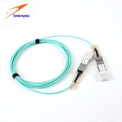 Cina Cavo ottico compatibile di Qsfp del Arista, cavo ottico attivo 40G QSFP+ di 5M - 4 X 10G SFP+ AOC in vendita