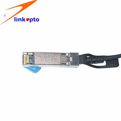 China Kupfer DAC Ciscos Sfp+ Twinax verweist Befestigungs-Kabel 10G 4 Meter hohe Zuverlässigkeits- zu verkaufen