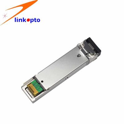 Chine Module bidirectionnel recto de LC SFP, 1.25G module ESB4512 - 3LCD80 du gigabit SFP à vendre