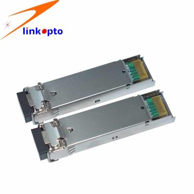 Chine Module bidirectionnel recto de LC SFP, 1.25G module ESB4512 - 3LCD80 du gigabit SFP à vendre
