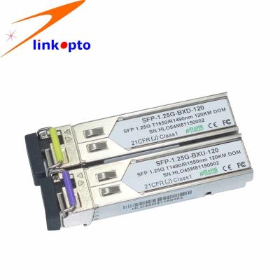Cina ESB5412 - rendimento elevato della trasmissione dei moduli 120km di 3LCD120 BIDI SFP in vendita