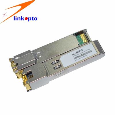 Κίνα RJ45 συνδετήρας οπτικών ινών SFP, πομποδέκτης 1000base Τ καναλιών ινών προς πώληση