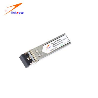 Cina Singolo modulo ottico 80km dei DOM 1.25G CWDM 1290nm SFP di modo in vendita