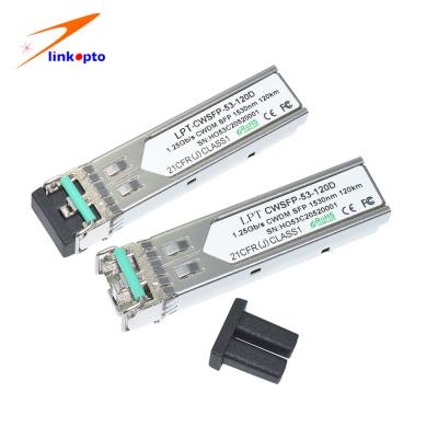 Cina Modulo di LC DOM Transceiver 1530nm 120km 1.25G SFP CWDM in vendita
