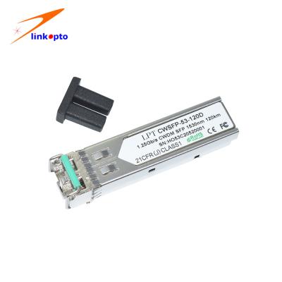 Cina Modulo ottico duplex di CWDM 1.25G 1530nm 120km SFP in vendita
