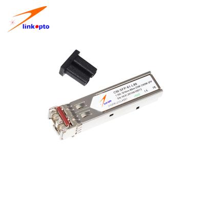 Cina modulo ottico del ricetrasmettitore di 1.25G 1610nm 80KM CWDM SFP in vendita