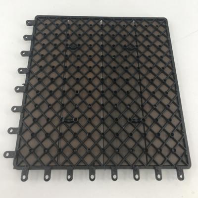 Cina mattonelle di Decking di 300x300x23mm WPC, mattonelle composite di plastica di legno di Decking in vendita