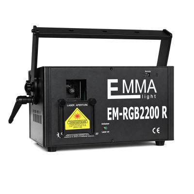 China App Remote Control RGB Laser Projector 20W 128 Built In Patterns For Home Party DJ Events for sale