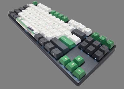 中国 3 ピン カスタム キーボード PCB RGB Kbd75v2 ホット スワップ可能な PCB オレンジ 販売のため