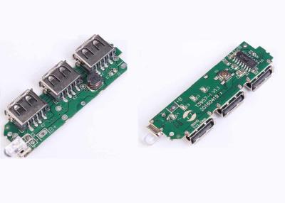 Cina OEM 0.5oz Prototipo Circuit Board Assembly 5V 2A Power Bank Caricabatterie Modulo 2A Dual USB 0.8mm in vendita