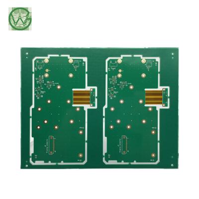 China Duurzame PCB-circuit board-assemblage met wit zijde-groen soldeermasker Te koop
