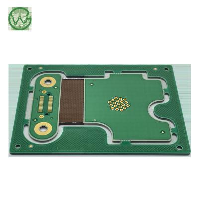 China Duurzame PCB-circuit board-assemblage met wit zijde-groen soldeermasker Te koop