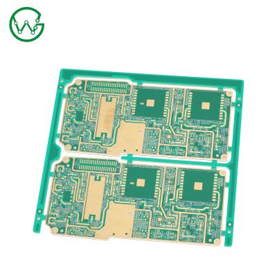 Китай UL PCB сборка платы с медью толщиной 1 унция HASL поверхностная обработка 0.1mm Min линия расстояние продается