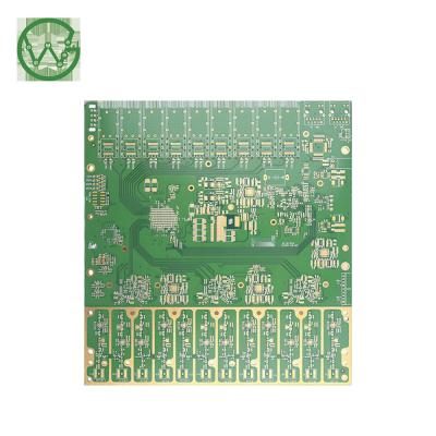 中国 ワンストップPCBAサービス 無線充電器PCB組立 溶接マスク 色緑 販売のため