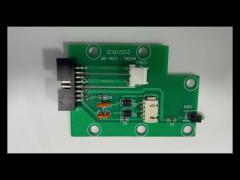 Высокоточная сборка платы PCB 0.1mm Min Line Spacing PCBA Белый шелковый цвет