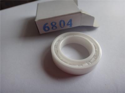Cina Cuscinetto a sfera profondo C2 ZrO2 20x32x7mm Z2V2 della scanalatura del CE 6804 per la valvola in vendita