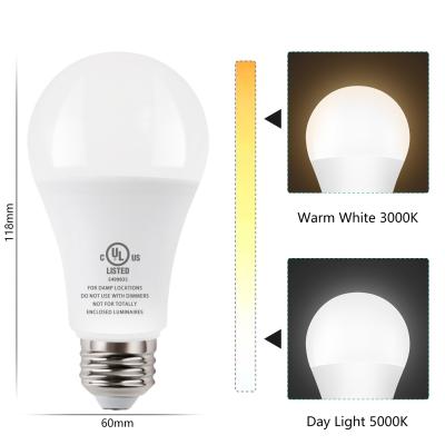 China Home lighting PC+AL light bulbs led DOB design 5w 7w 9w E27 B22 for sale