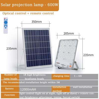 China Solar light outdoor garden light flood light project lighting wall mounted villa yard light for sale