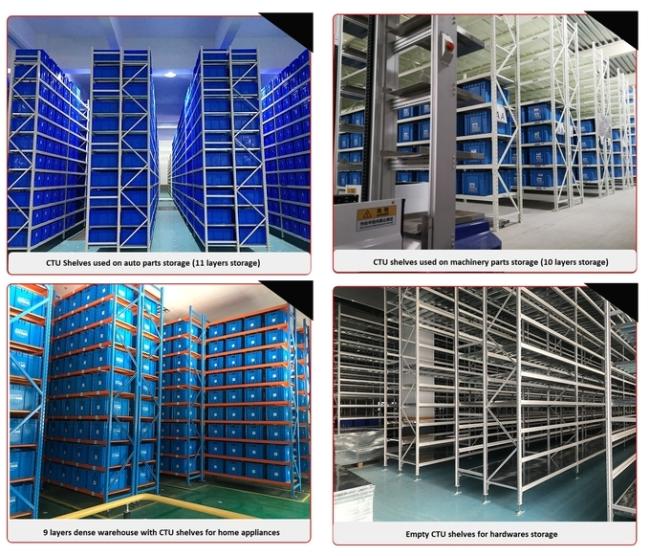 CTU robot for 3.5m shelves cartons Storage Automatic Warehouse system load /unload speed 25-30 cartons/hour 6