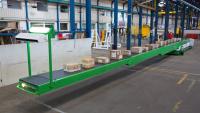China Automatic Fixed Telescopic Belt Conveyor Cargo Loading Machine High Efficiency for sale
