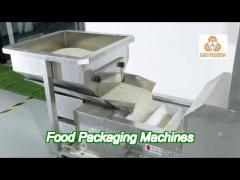 Automatische verticale verpakkingsmachine met Degas-klep voor koffiebonen in Quadro-zakken