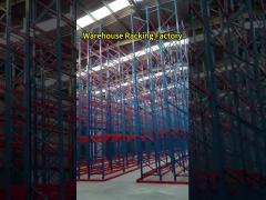 Max 3500kg Pallet Automatic Racking System AS-RS Stacker With Double Column