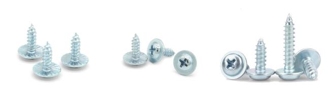 DIN968 Self Tapping Screw close-up view showing pan head design